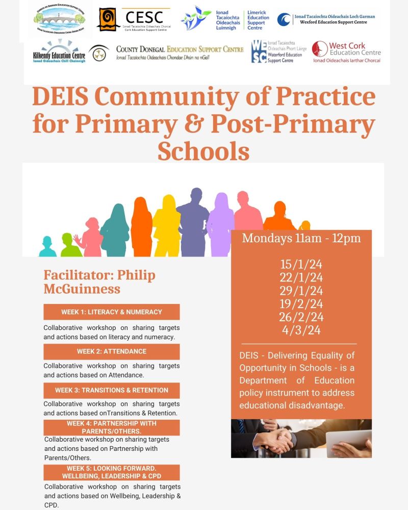 DEIS Community of Practice for Primary & Post primary Schools-Primary