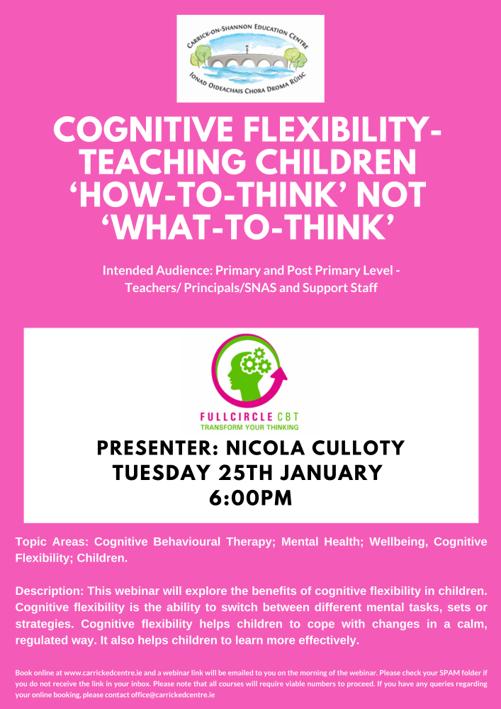 Cognitive Flexibility- Teaching Children ‘How-to-think’ Not ‘What-to ...